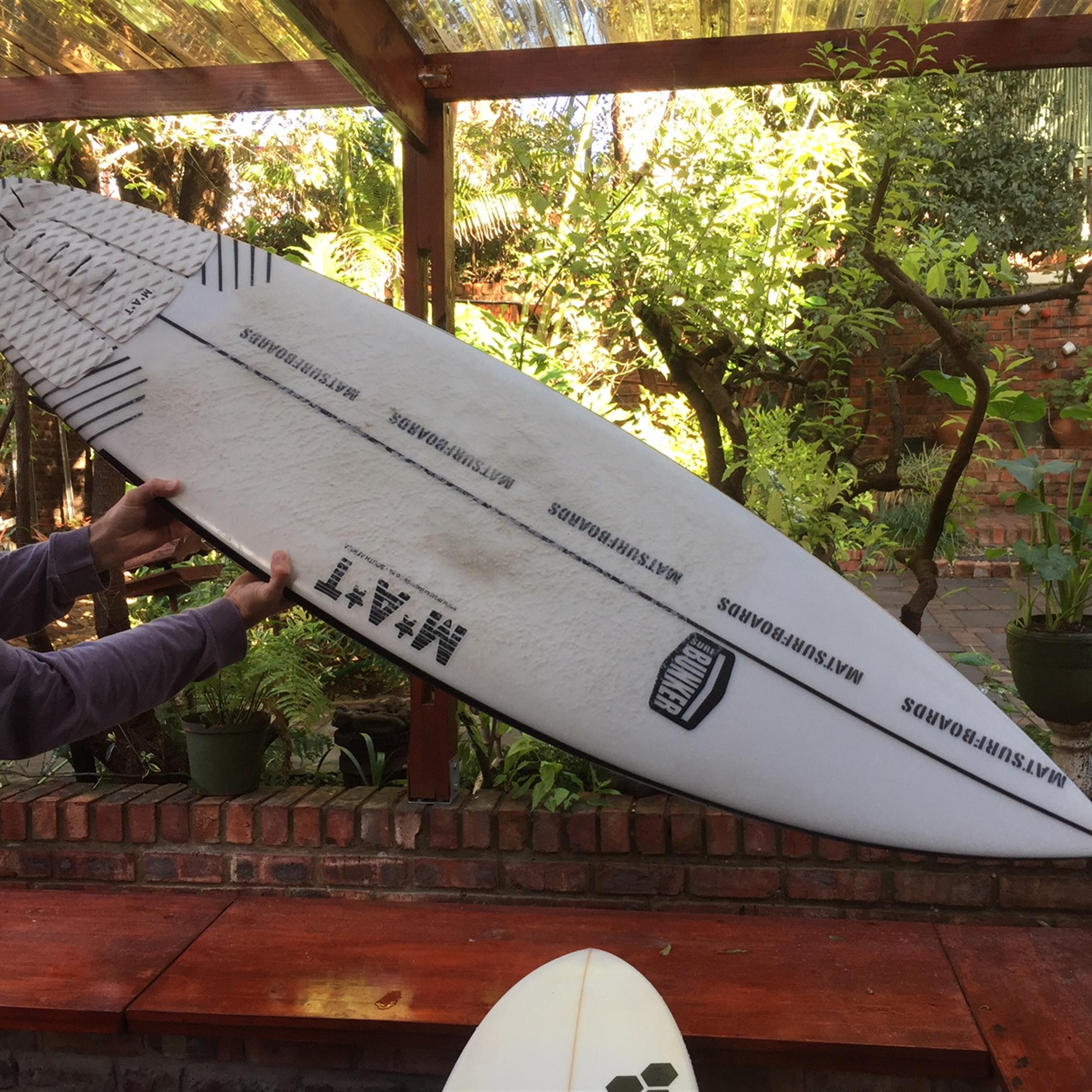 Target Model from MAT Surfboards - Tested at JBay